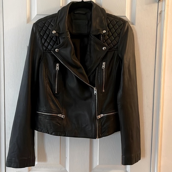 All Saints | Jackets & Coats | Allsaints Leather Jacket Brand New ...